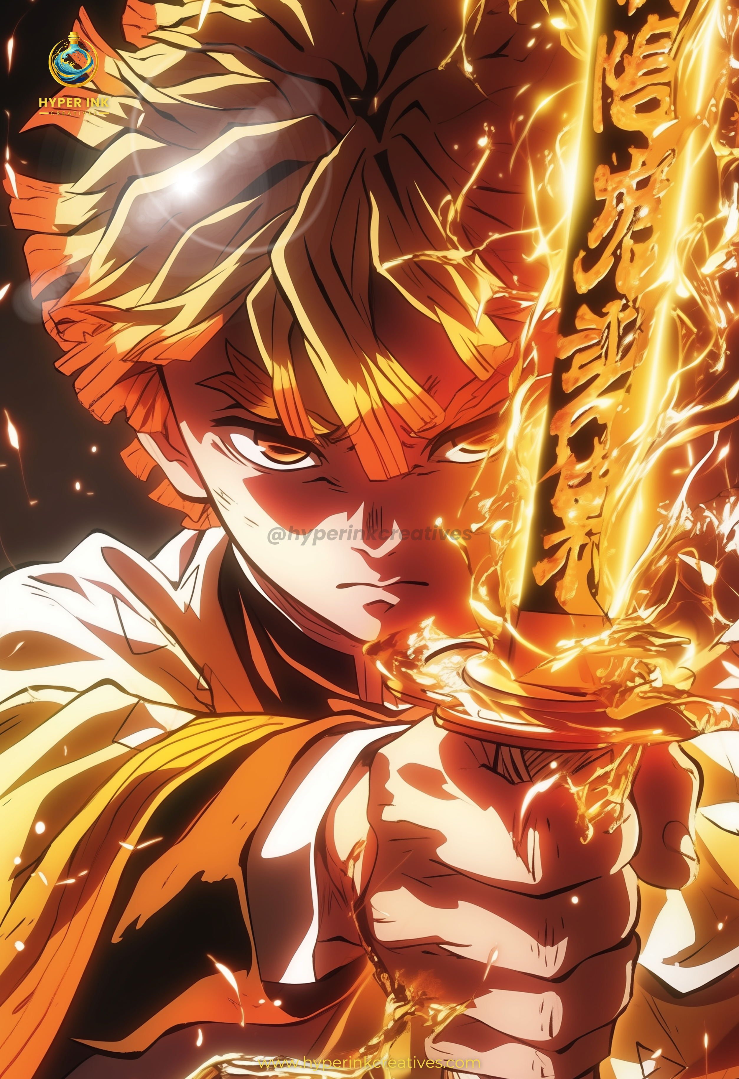 Demon's End Series - Infinity Collection - 003 (Zenitsu-Inspired) | Pr ...